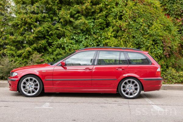 BMW 320 2005 in Riga on AUTOMOTO.COM.LV Red BMW 320 2005 in Riga, with an engine capacity of 2.00 L and mileage of 380 thousand km for 4300 €, photo 7 on AUTOMOTO.COM.LV