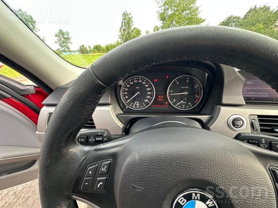 Sarkans BMW 320 2008 Kuldīga, ar dzinēja tilpumu 2.00 L un nobraukumu 250 tūkst. km par 5100 €, foto 9 vietnē AUTOMOTO.COM.LV