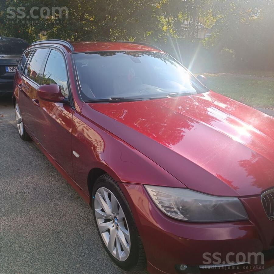 Красный БМВ 320 2009 в Рига, объемом двигателя 2.00 л и пробегом 300 тыс. км за 4650 €, фото 3 на AUTOMOTO.COM.LV