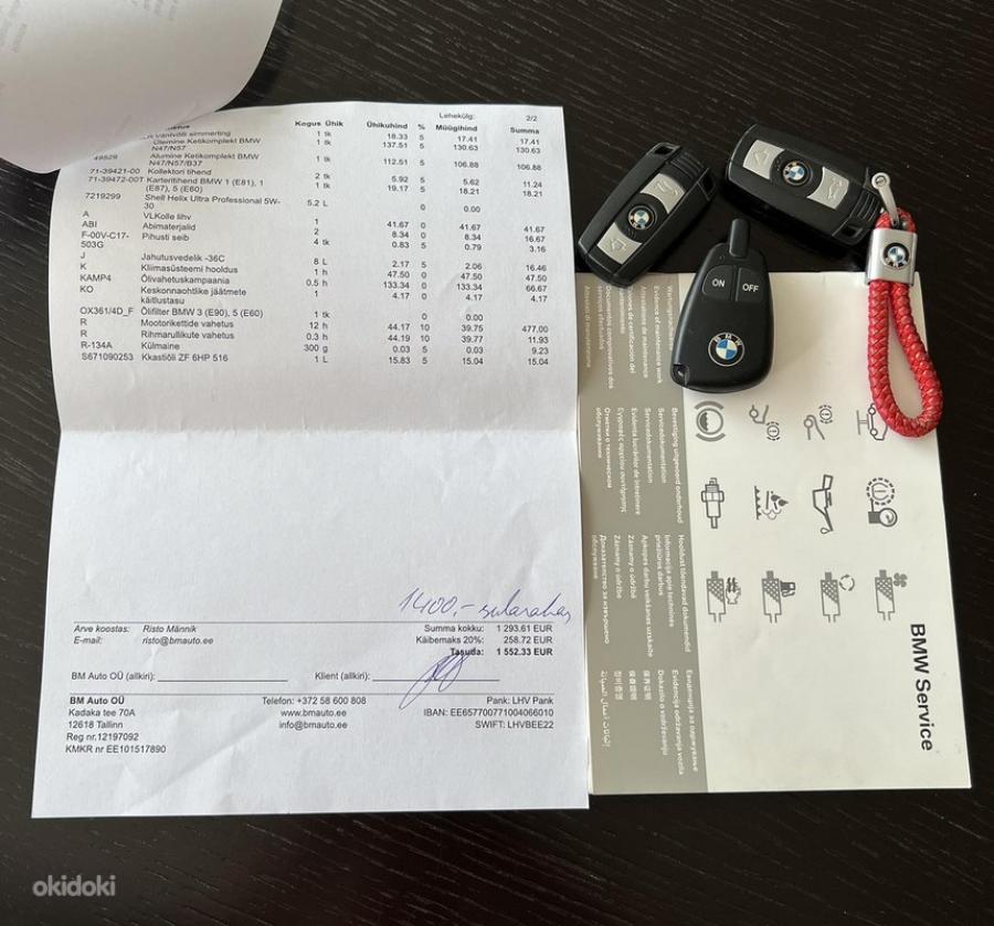 Red BMW 320 2009 in Tallinn, with an engine capacity of 0.00 L and mileage of 355 thousand km for 6500 €, photo 22 on AUTOMOTO.COM.LV