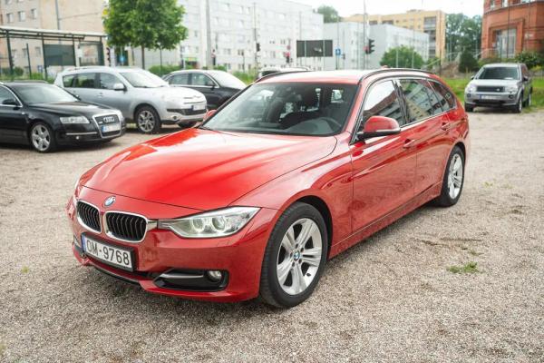 Red BMW 320 2012 in Liepaja, with an engine capacity of 2.00 L and mileage of 250 thousand km for 9100 €, photo 1 on AUTOMOTO.COM.LV
