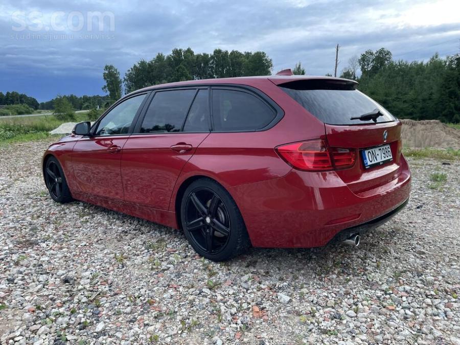 Red BMW 320 2012 in Cesis, with an engine capacity of 2.00 L and mileage of 0 thousand km for 7770 €, photo 4 on AUTOMOTO.COM.LV