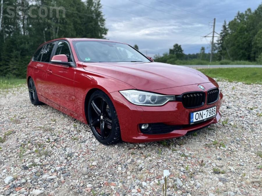 Red BMW 320 2012 in Cesis, with an engine capacity of 2.00 L and mileage of 0 thousand km for 7770 €, photo 5 on AUTOMOTO.COM.LV