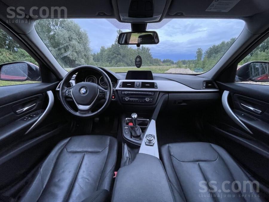 Red BMW 320 2012 in Cesis, with an engine capacity of 2.00 L and mileage of 0 thousand km for 7770 €, photo 9 on AUTOMOTO.COM.LV