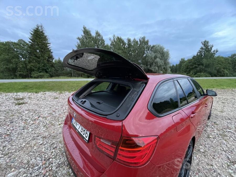 Red BMW 320 2012 in Cesis, with an engine capacity of 2.00 L and mileage of 0 thousand km for 7770 €, photo 11 on AUTOMOTO.COM.LV
