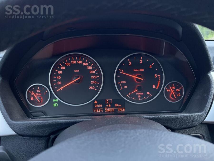 Red BMW 320 2012 in Cesis, with an engine capacity of 2.00 L and mileage of 0 thousand km for 7770 €, photo 24 on AUTOMOTO.COM.LV