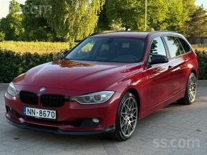 Red BMW 320 2013 in Riga, with an engine capacity of 2.00 L and mileage of 297 thousand km for 6990 €, photo 5 on AUTOMOTO.COM.LV