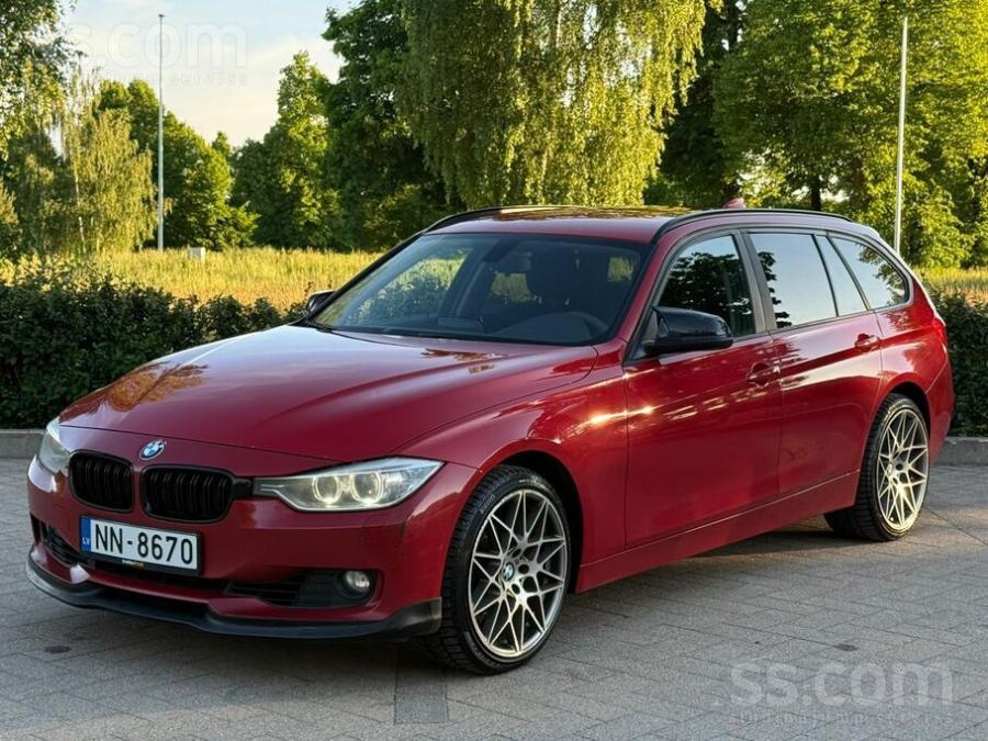 Red BMW 320 2013 in Riga, with an engine capacity of 2.00 L and mileage of 297 thousand km for 6990 €, photo 6 on AUTOMOTO.COM.LV