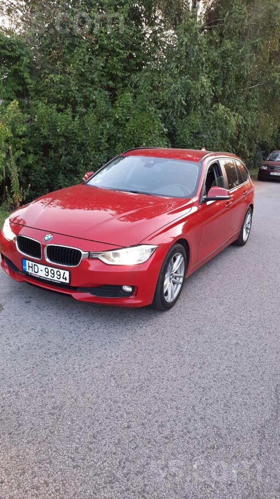 Red BMW 320 2013 in Riga, with an engine capacity of 2.00 L and mileage of 264 thousand km for 11000 €, photo 4 on AUTOMOTO.COM.LV
