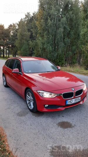 Red BMW 320 2013 in Riga, with an engine capacity of 2.00 L and mileage of 264 thousand km for 11000 €, photo 5 on AUTOMOTO.COM.LV