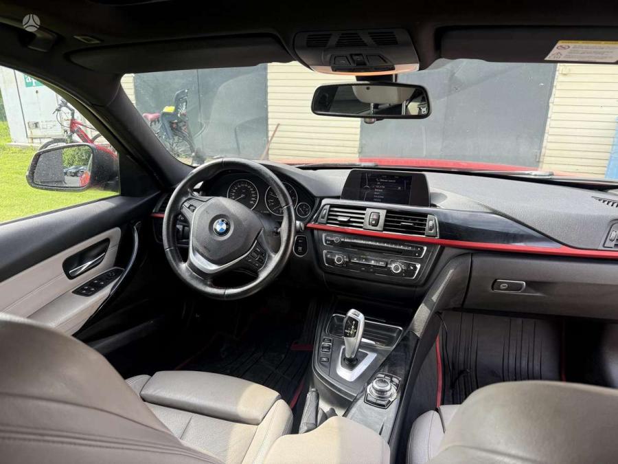 Sarkans BMW 320 2013 Kauņa, ar dzinēja tilpumu 2.00 L un nobraukumu 340 tūkst. km par 6650 €, foto 17 vietnē AUTOMOTO.COM.LV