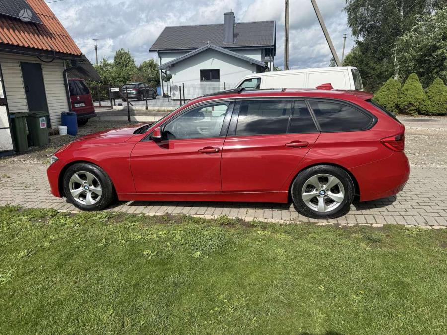Sarkans BMW 320 2013 Kauņa, ar dzinēja tilpumu 2.00 L un nobraukumu 340 tūkst. km par 6650 €, foto 5 vietnē AUTOMOTO.COM.LV