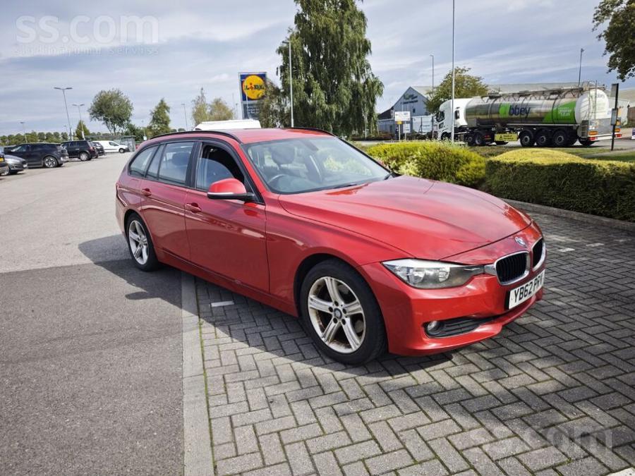 Red BMW 320 2013 in Jelgava, with an engine capacity of 2.00 L and mileage of 310 thousand km for 2850 €, photo 1 on AUTOMOTO.COM.LV