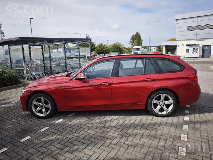 Red BMW 320 2013 in Jelgava, with an engine capacity of 2.00 L and mileage of 310 thousand km for 2850 €, photo 7 on AUTOMOTO.COM.LV