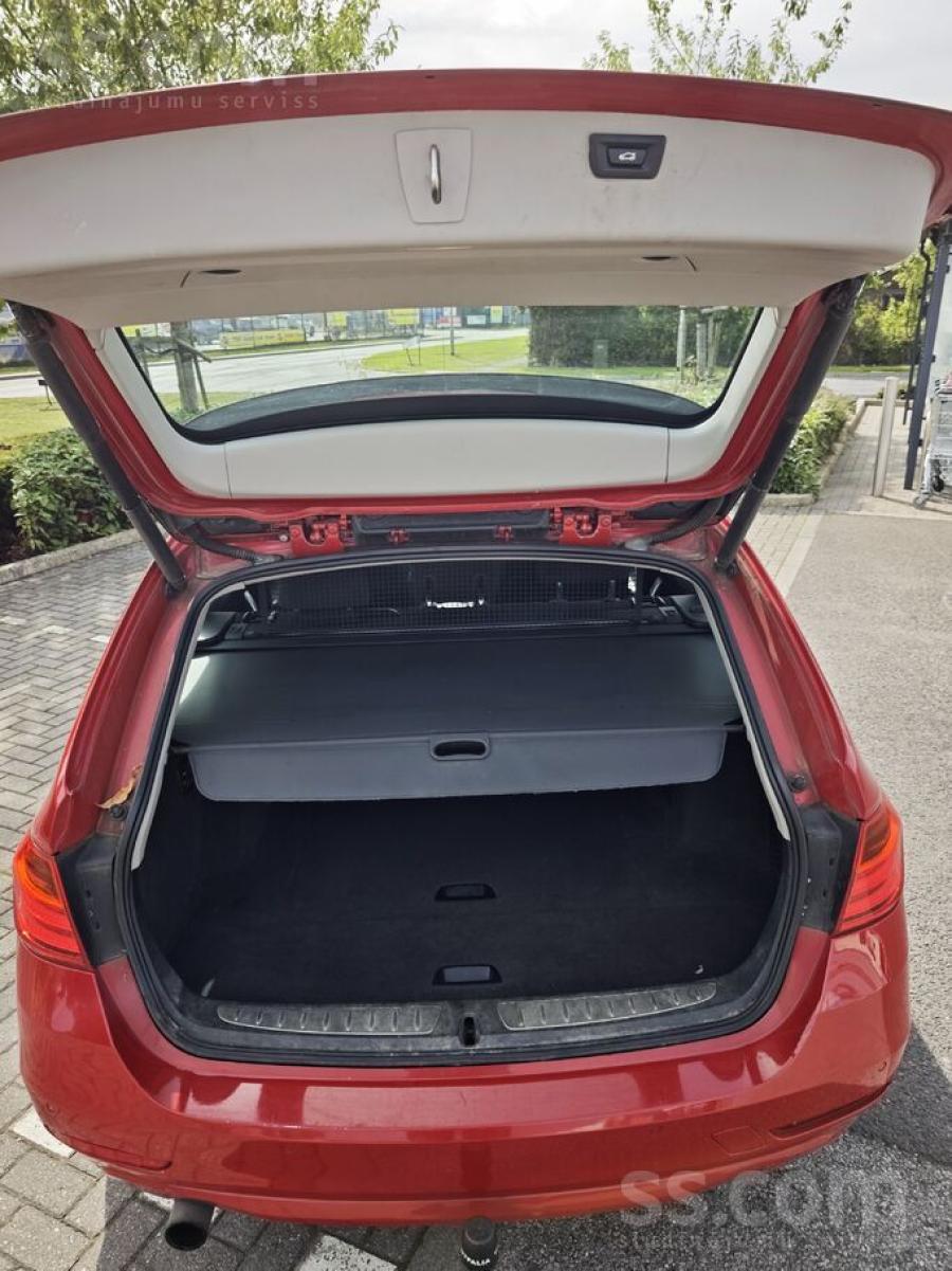 Red BMW 320 2013 in Jelgava, with an engine capacity of 2.00 L and mileage of 310 thousand km for 2850 €, photo 11 on AUTOMOTO.COM.LV