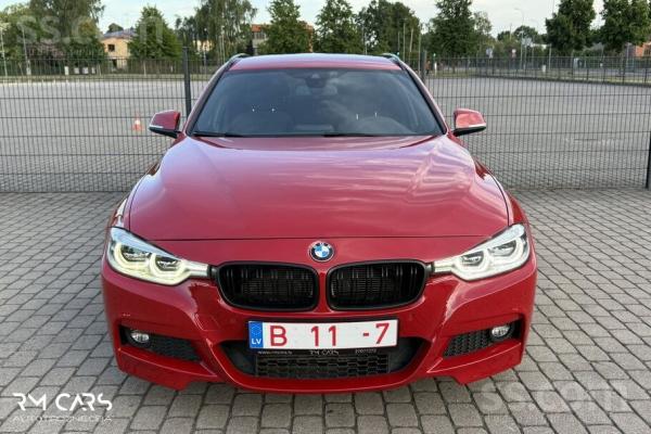 Red BMW 320 2016 in Jelgava, with an engine capacity of 2.00 L and mileage of 0 thousand km for 13850 €, photo 5 on AUTOMOTO.COM.LV