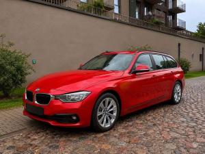 Sarkans BMW 320 2016 Viļņa, ar dzinēja tilpumu 2.00 L un nobraukumu 285 tūkst. km par 9499 €, foto  vietnē AUTOMOTO.COM.LV