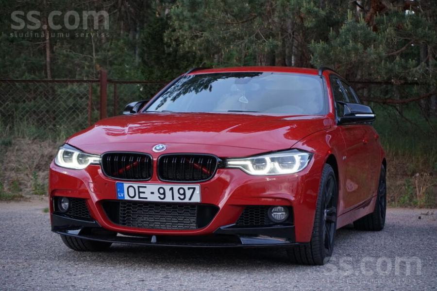 Sarkans BMW 320 2017 Rīga, ar dzinēja tilpumu 2.00 L un nobraukumu 231 tūkst. km par 16990 €, foto 1 vietnē AUTOMOTO.COM.LV