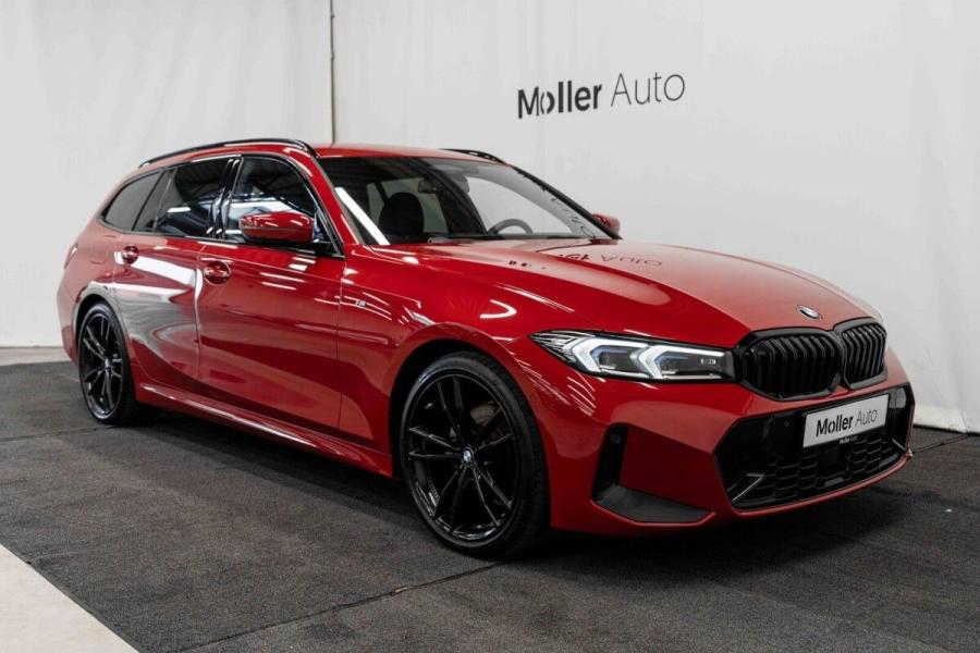 Red BMW 320 2024 in Tallinn, with an engine capacity of 2.00 L and mileage of 34 thousand km for 40990 €, photo 5 on AUTOMOTO.COM.LV