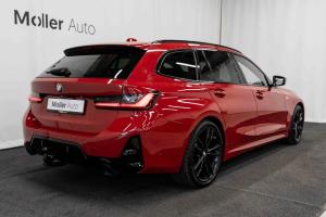 Red BMW 320 2024 in Tallinn, with an engine capacity of 2.00 L and mileage of 34 thousand km for 40990 €, photo 6 on AUTOMOTO.COM.LV