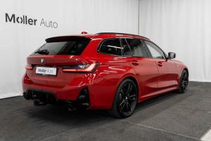 Red BMW 320 2024 in Tallinn, with an engine capacity of 2.00 L and mileage of 114 thousand km for 37900 €, photo 5 on AUTOMOTO.COM.LV