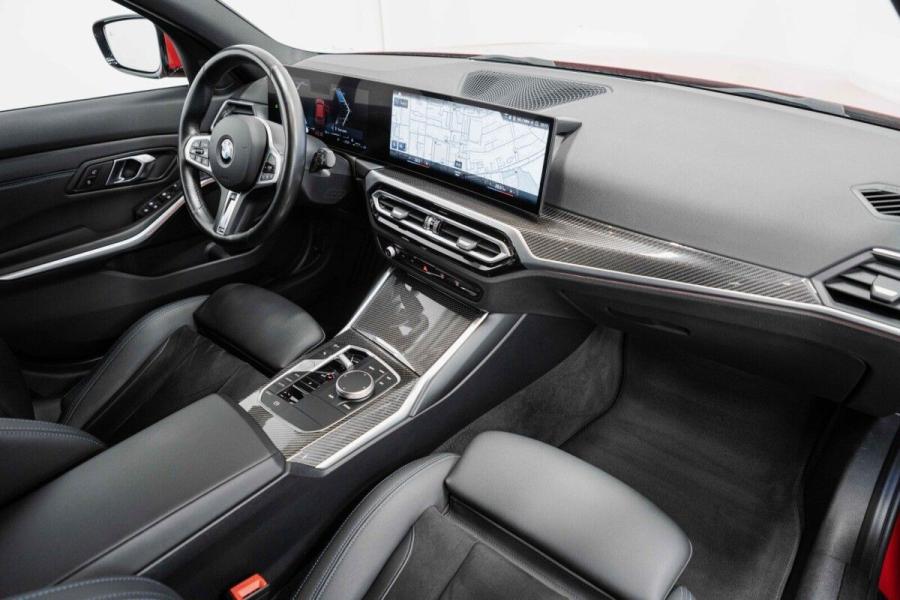 Red BMW 320 2024 in Tallinn, with an engine capacity of 2.00 L and mileage of 114 thousand km for 37900 €, photo 8 on AUTOMOTO.COM.LV