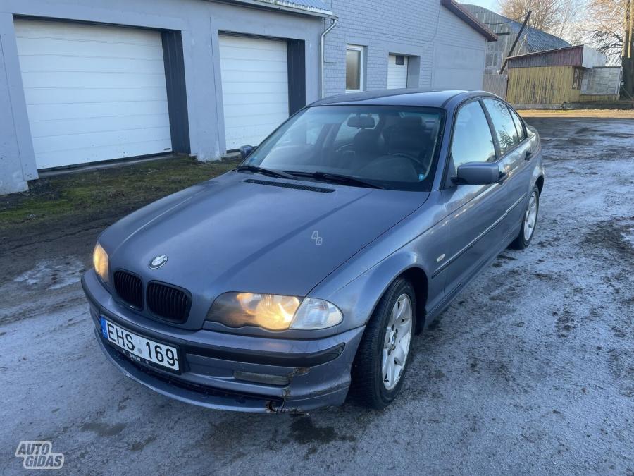 BMW 320 1999 Pasvalys, ar dzinēja tilpumu 2.00 L un nobraukumu 340 tūkst. km par 550 €, foto 1 vietnē AUTOMOTO.COM.LV