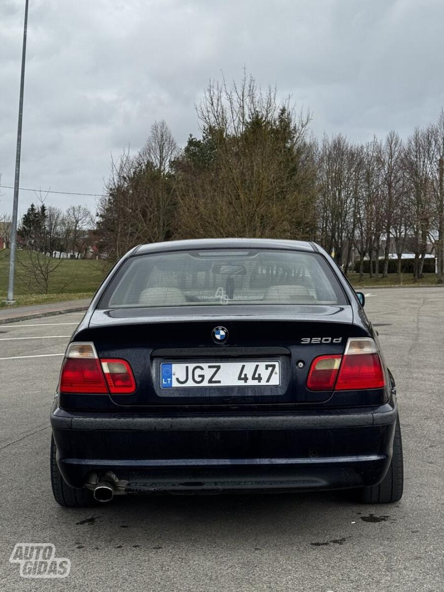 BMW 320 1999 in Vilnius, with an engine capacity of 2.00 L and mileage of 393 thousand km for 750 €, photo 6 on AUTOMOTO.COM.LV