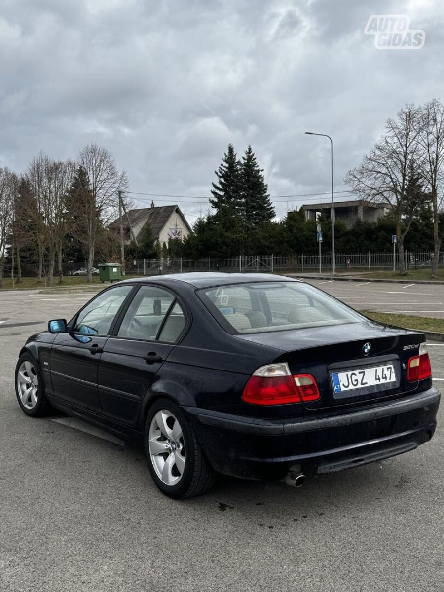 BMW 320 1999 in Vilnius, with an engine capacity of 2.00 L and mileage of 393 thousand km for 750 €, photo 7 on AUTOMOTO.COM.LV