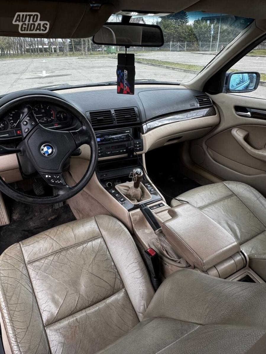 BMW 320 1999 in Vilnius, with an engine capacity of 2.00 L and mileage of 393 thousand km for 750 €, photo 9 on AUTOMOTO.COM.LV
