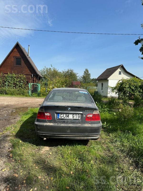 BMW 320 2001 Daugavpils, ar dzinēja tilpumu 2.00 L un nobraukumu 300 tūkst. km par 450 €, foto 3 vietnē AUTOMOTO.COM.LV