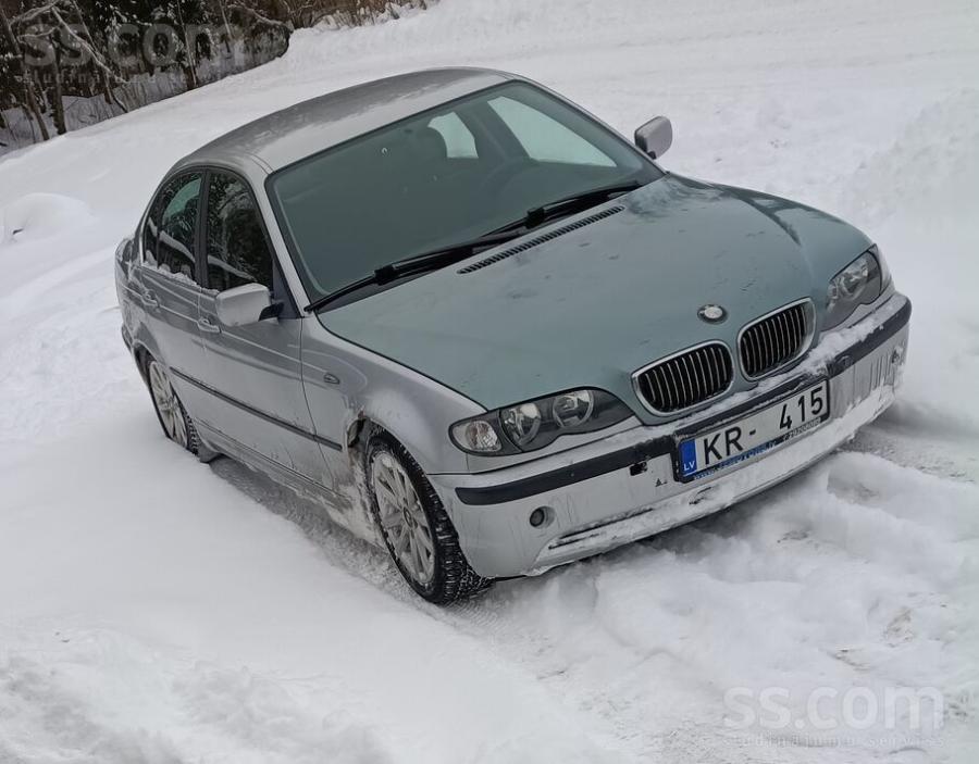 BMW 320 2001 in Riga, with an engine capacity of 2.20 L and mileage of 314 thousand km for 2000 €, photo 1 on AUTOMOTO.COM.LV