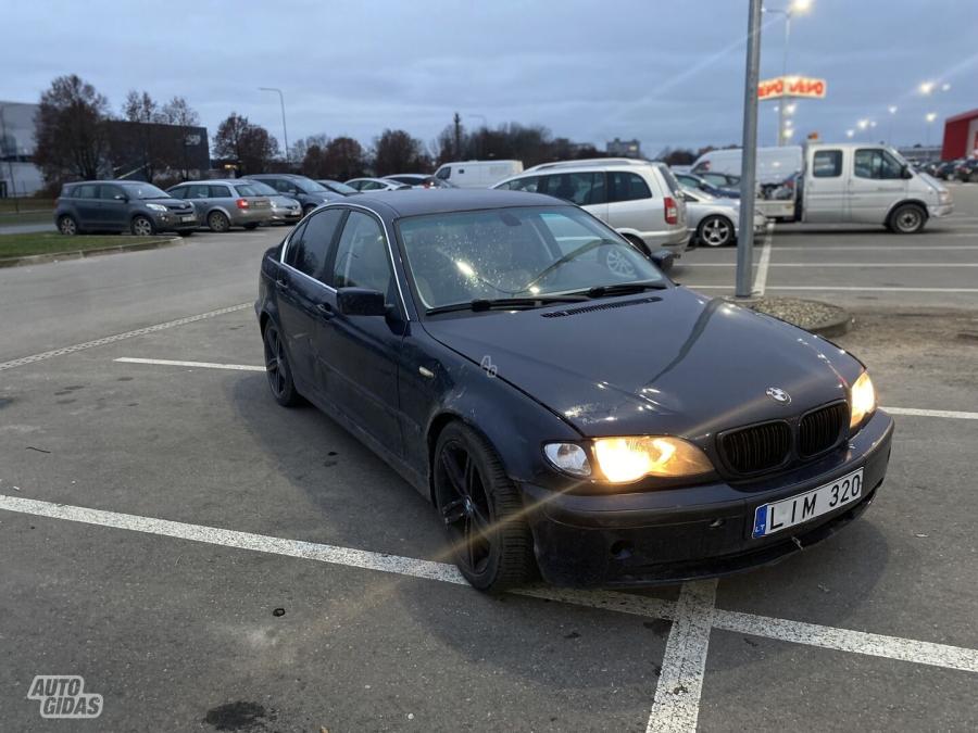 BMW 320 2002 in Kaunas, with an engine capacity of 2.20 L and mileage of 422 thousand km for 800 €, photo 2 on AUTOMOTO.COM.LV