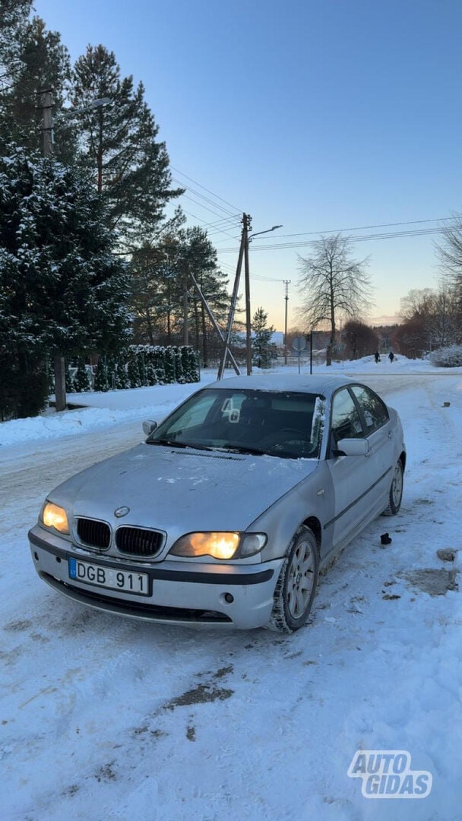 BMW 320 2002 in Klaipeda, with an engine capacity of 2.00 L and mileage of 307 thousand km for 1150 €, photo 2 on AUTOMOTO.COM.LV