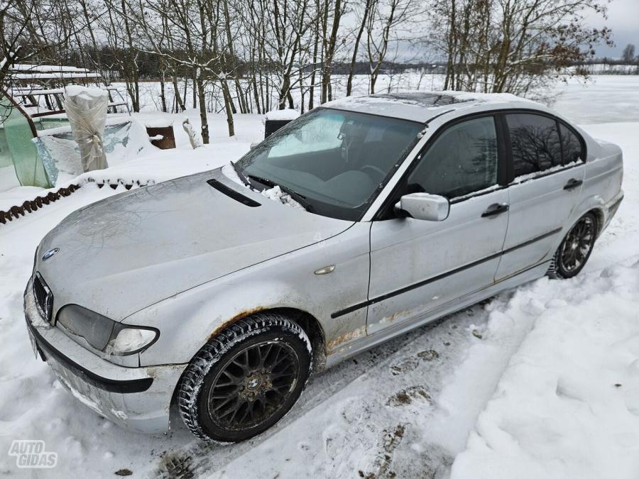 BMW 320 2002 in Ignalina, with an engine capacity of 2.00 L and mileage of 350 thousand km for 1050 €, photo 1 on AUTOMOTO.COM.LV