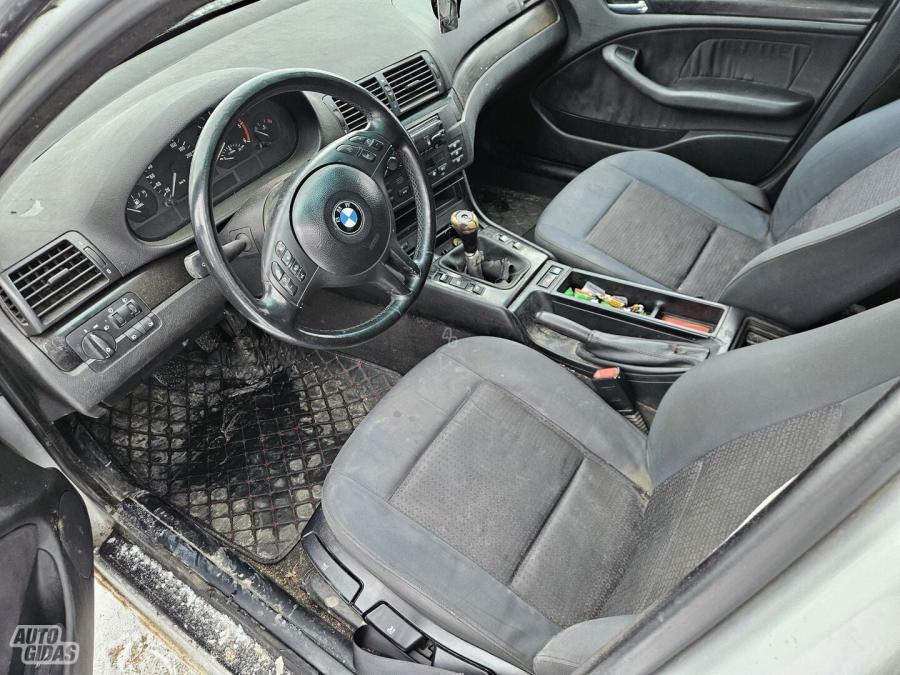 BMW 320 2002 in Ignalina, with an engine capacity of 2.00 L and mileage of 350 thousand km for 1050 €, photo 7 on AUTOMOTO.COM.LV