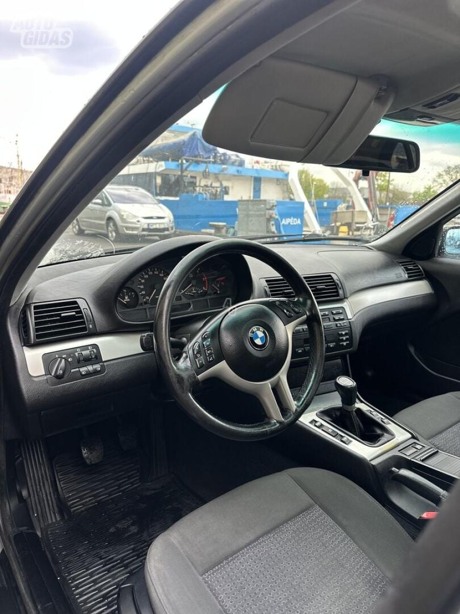 BMW 320 2002 in Klaipeda, with an engine capacity of 2.00 L and mileage of 360 thousand km for 1550 €, photo 10 on AUTOMOTO.COM.LV