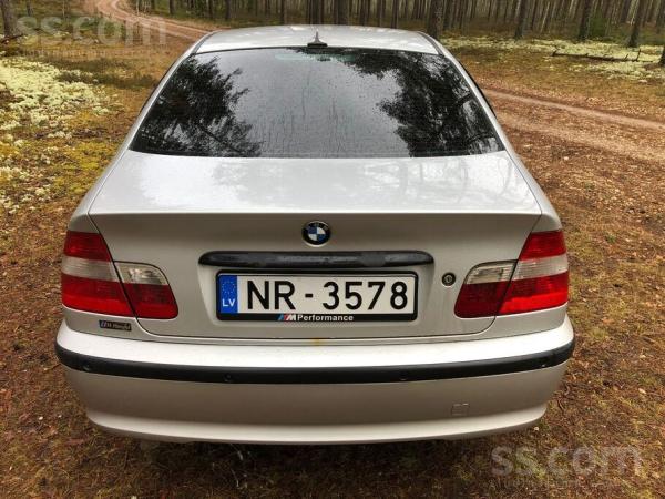 BMW 320 2003 Balvi, ar dzinēja tilpumu 2.00 L un nobraukumu 0 tūkst. km par 2550 €, foto 6 vietnē AUTOMOTO.COM.LV