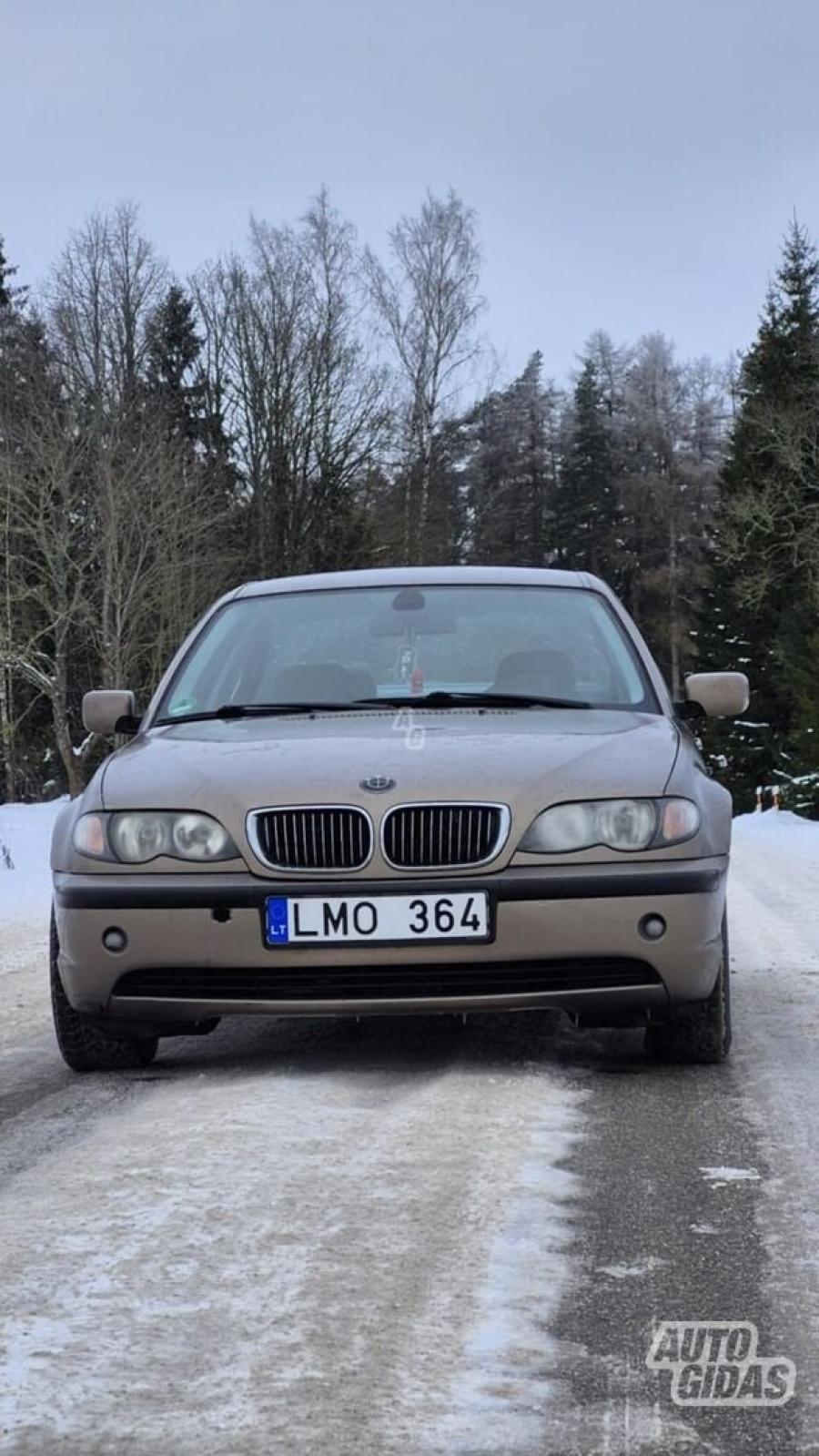 BMW 320 2003 in Vilnius, with an engine capacity of 2.20 L and mileage of 310 thousand km for 1600 €, photo 5 on AUTOMOTO.COM.LV