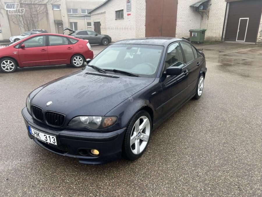BMW 320 2003 in Vilnius, with an engine capacity of 2.00 L and mileage of 360 thousand km for 1250 €, photo 1 on AUTOMOTO.COM.LV