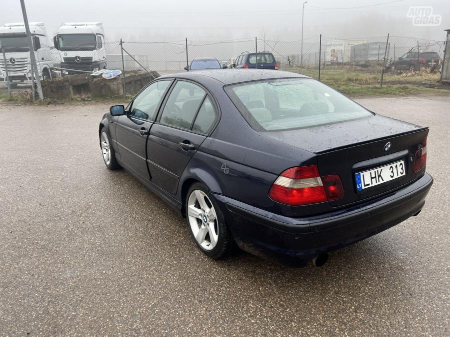 BMW 320 2003 in Vilnius, with an engine capacity of 2.00 L and mileage of 360 thousand km for 1250 €, photo 4 on AUTOMOTO.COM.LV