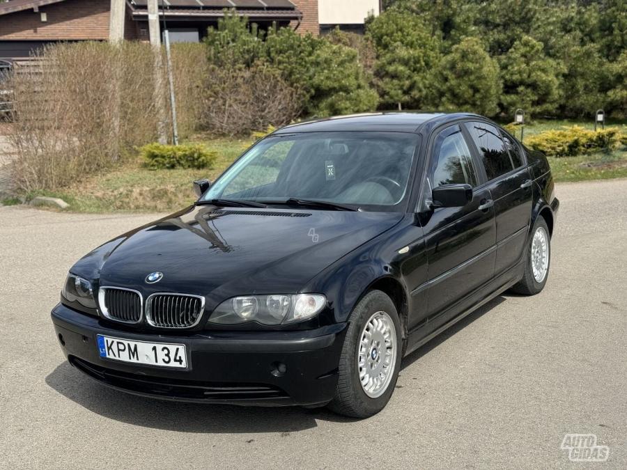 BMW 320 2003 in Vilnius, with an engine capacity of 2.00 L and mileage of 349 thousand km for 900 €, photo 1 on AUTOMOTO.COM.LV