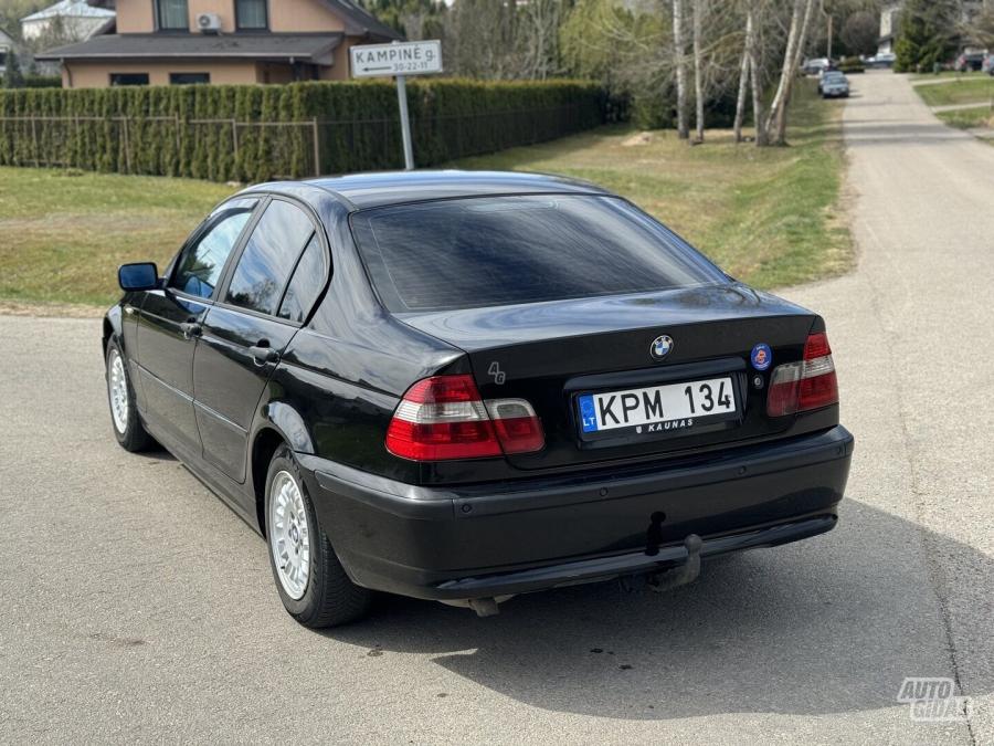BMW 320 2003 in Vilnius, with an engine capacity of 2.00 L and mileage of 349 thousand km for 900 €, photo 5 on AUTOMOTO.COM.LV