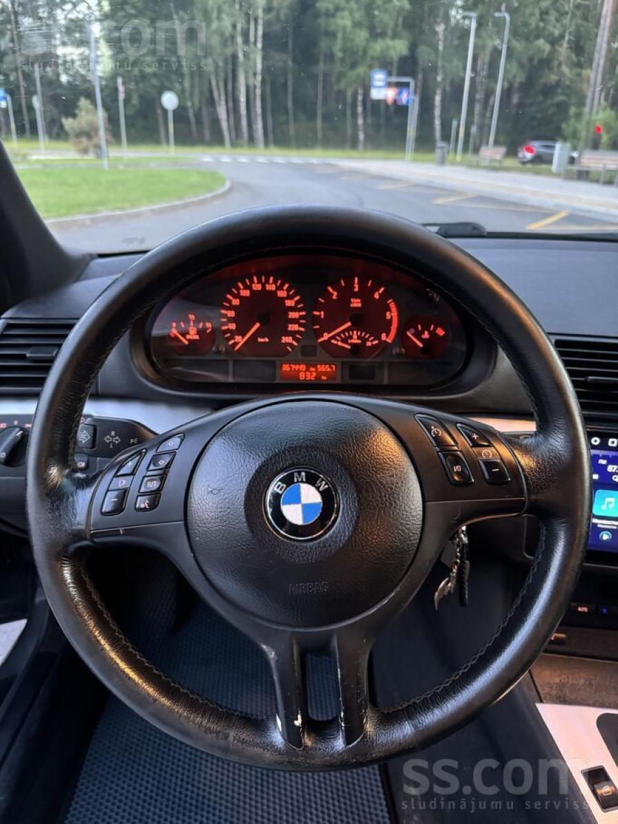BMW 320 2003 in Riga, with an engine capacity of 2.00 L and mileage of 367 thousand km for 3000 €, photo 13 on AUTOMOTO.COM.LV