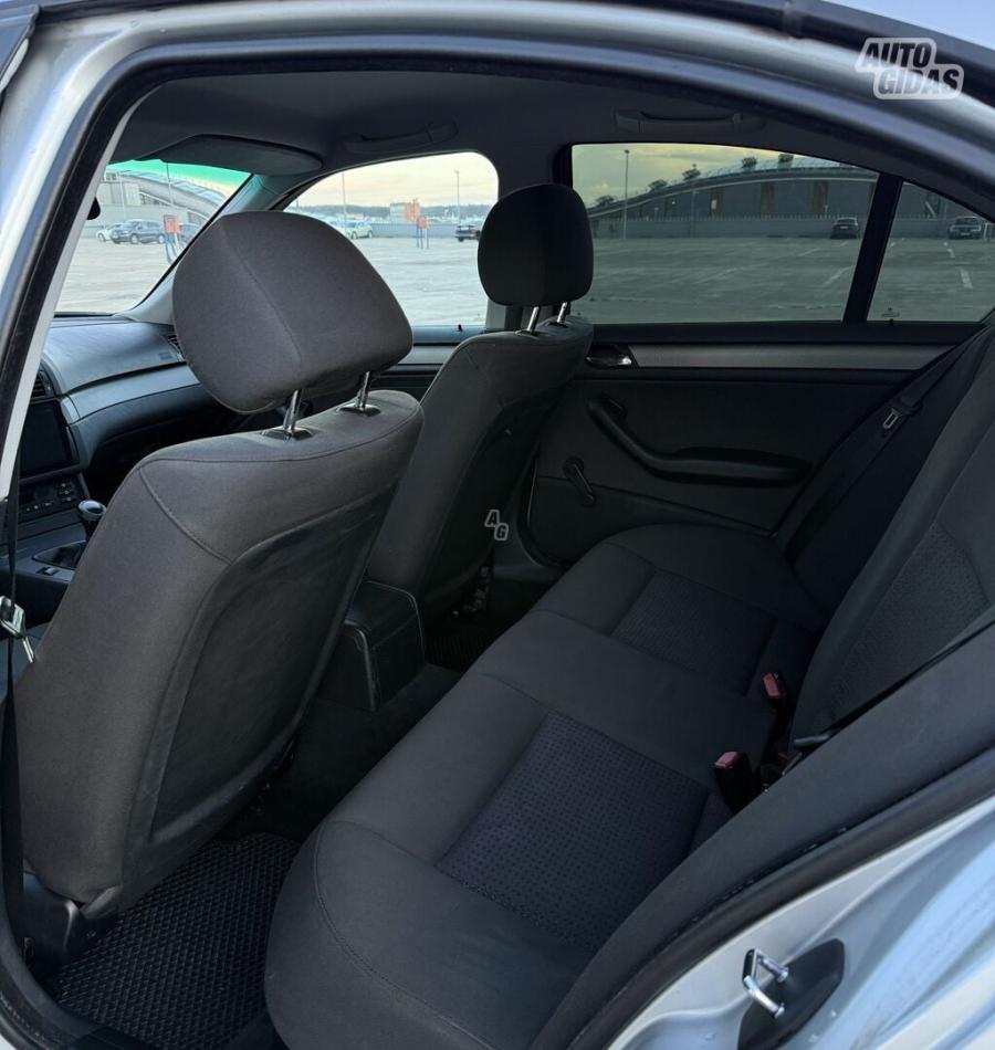 BMW 320 2003 in Vilnius, with an engine capacity of 2.00 L and mileage of 331 thousand km for 2250 €, photo 13 on AUTOMOTO.COM.LV