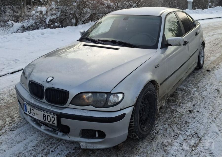 BMW 320 2004 in Aluksne, with an engine capacity of 2.00 L and mileage of 380 thousand km for 1650 €, photo 1 on AUTOMOTO.COM.LV