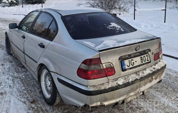 BMW 320 2004 in Aluksne, with an engine capacity of 2.00 L and mileage of 380 thousand km for 1650 €, photo 4 on AUTOMOTO.COM.LV