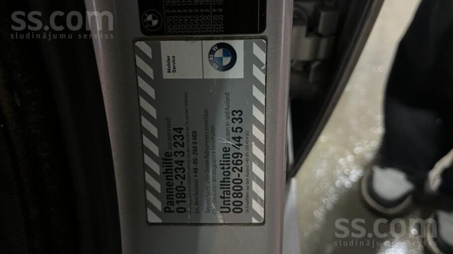 BMW 320 2005 Rīga, ar dzinēja tilpumu 2.00 L un nobraukumu 298 tūkst. km par 4500 €, foto 14 vietnē AUTOMOTO.COM.LV