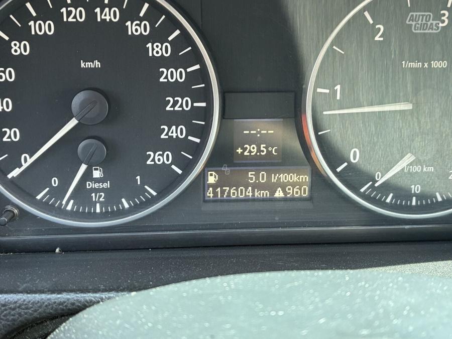 BMW 320 2006 in Kaunas, with an engine capacity of 2.00 L and mileage of 418 thousand km for 2550 €, photo 10 on AUTOMOTO.COM.LV