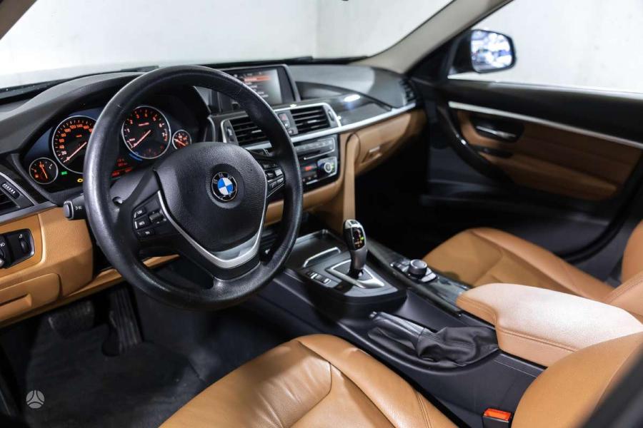 BMW 320 2017 in Vilnius, with an engine capacity of 2.00 L and mileage of 89 thousand km for 15441 €, photo 12 on AUTOMOTO.COM.LV